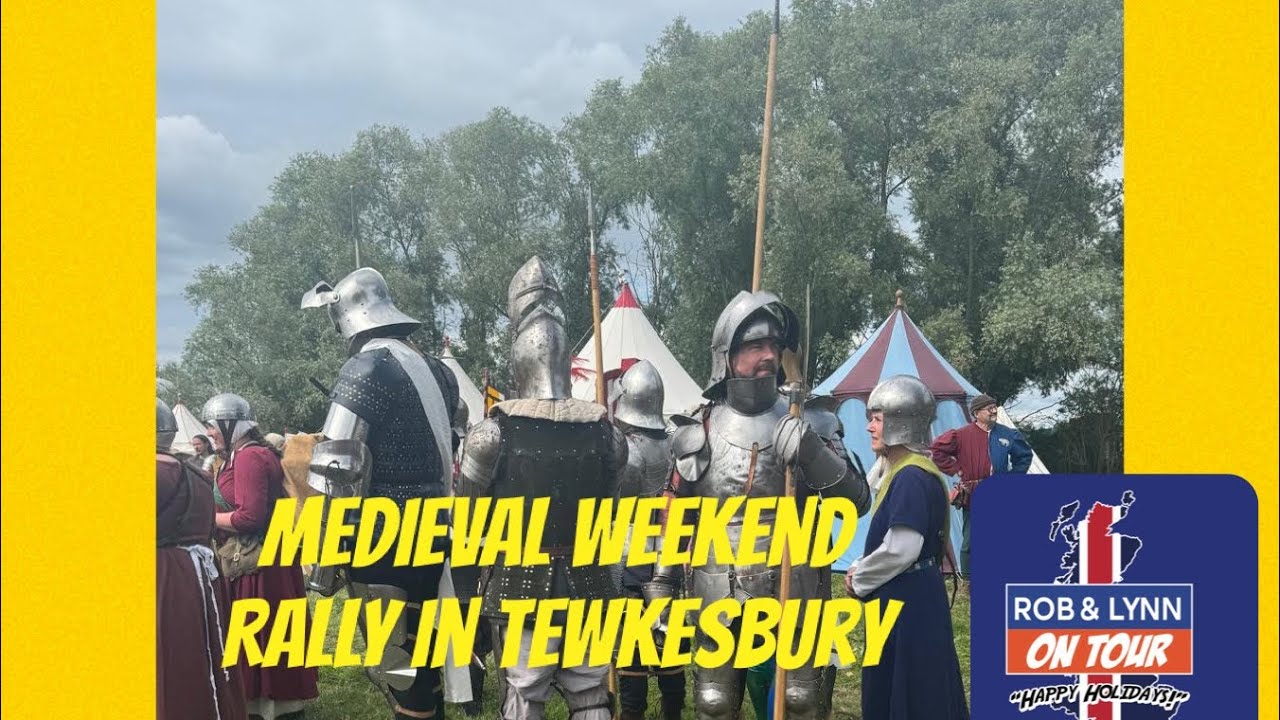 CRACKING MEDIEVAL RALLY IN TEWKSBURY - YouTube