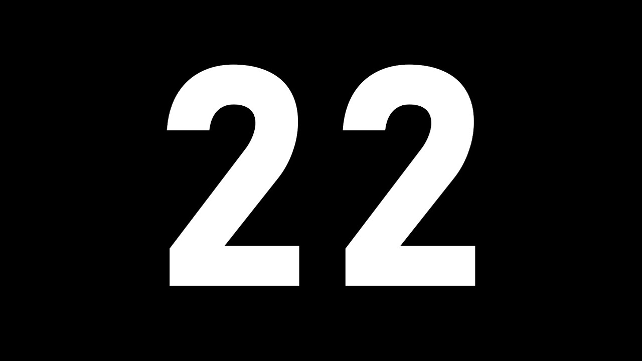 22 Seconds Timer (silent) - YouTube