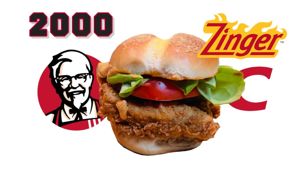 The Y2K KFC Triple Crunch Zinger!! || The Forgotten Spicy Chicken ...