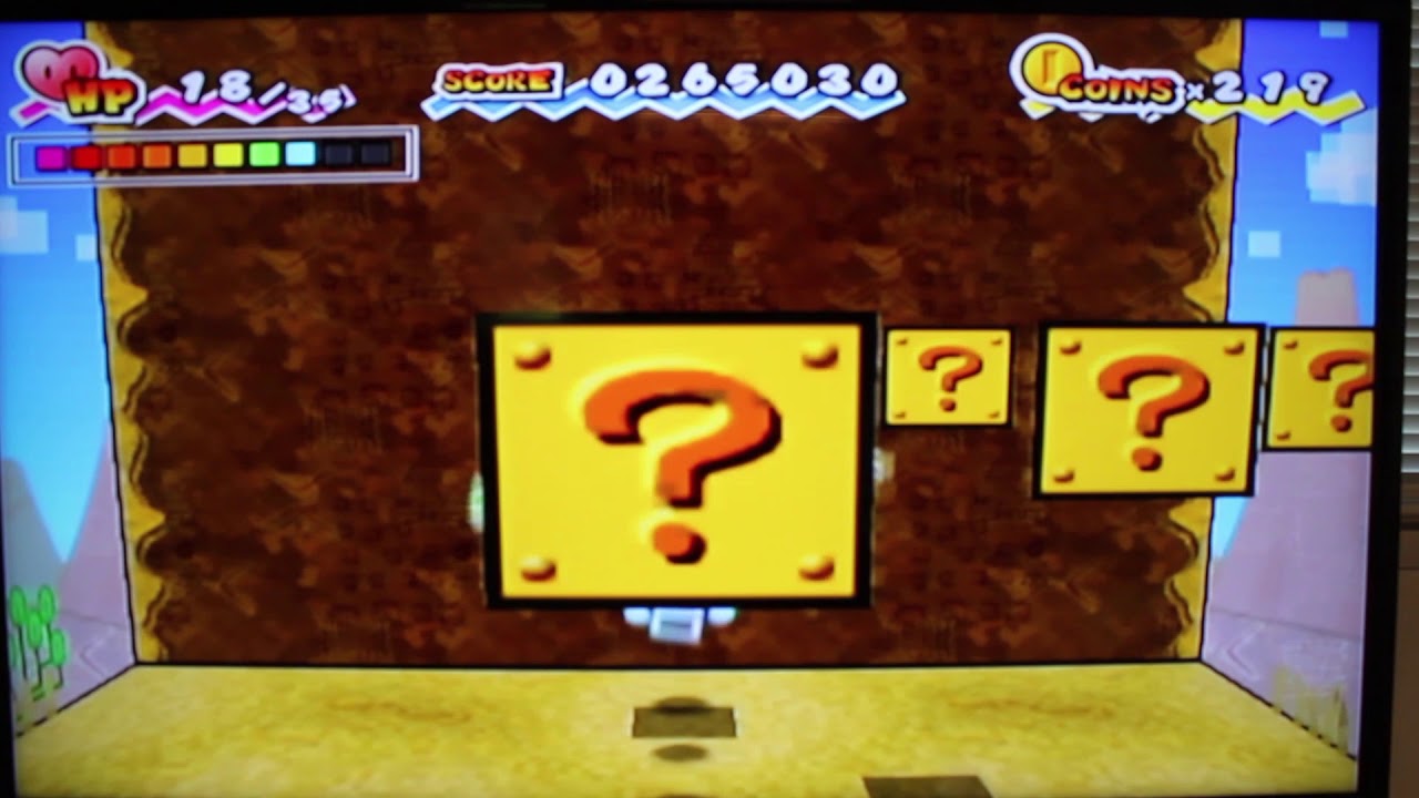 Let's Play Super Paper Mario - Episode 23: Stone, Water & Fire - YouTube