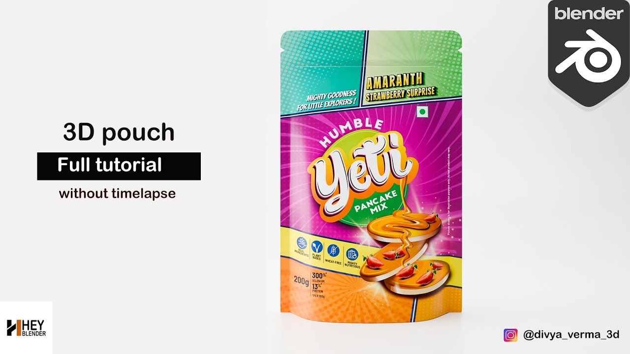 How to make sachet in blender || food pouch in blender || blender ...