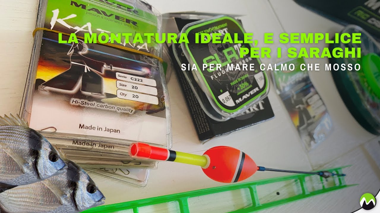 La montatura ideale e semplice per la cattura dei Saraghi - sia con ...