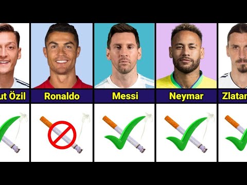 Football Players who Smoke Cigarettes in Real Life - YouTube