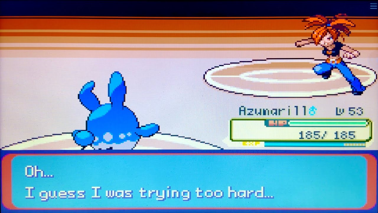 Pokémon Emerald Enhanced Ver. 9.273 - VS. Flannery Part 2 of 2 (Win ...