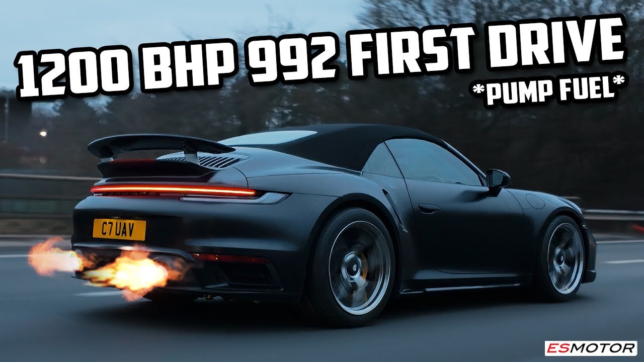 1200 BHP ES1300 992 TURBO S FIRST DRIVE!! *PUMP FUEL* #porsche # ...