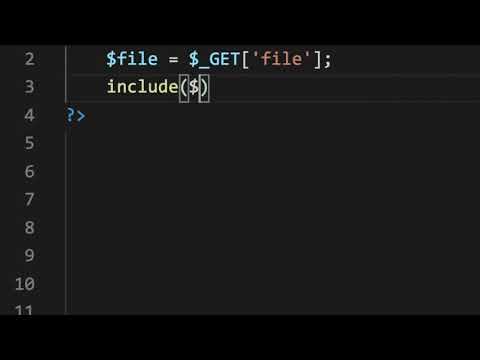 Command injection example - YouTube