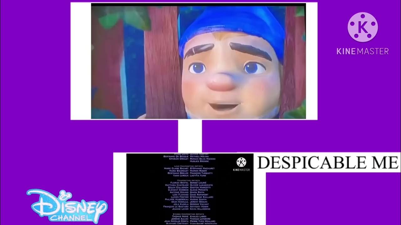 Despicable Me - (2010) End Credits (Disney Channel 2023) - YouTube