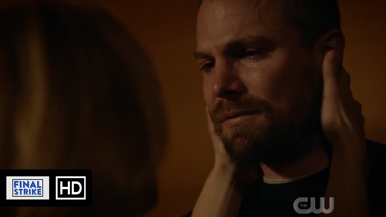 Monitor Comes For Oliver Queen Scene | Arrow 7x22 - YouTube