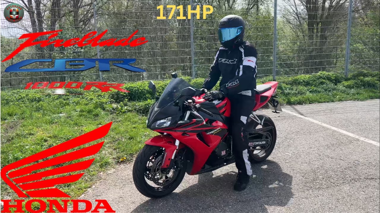 Honda CBR 1000RR Fireblade || 2005 || 171HP || TOP SPEED on german ...