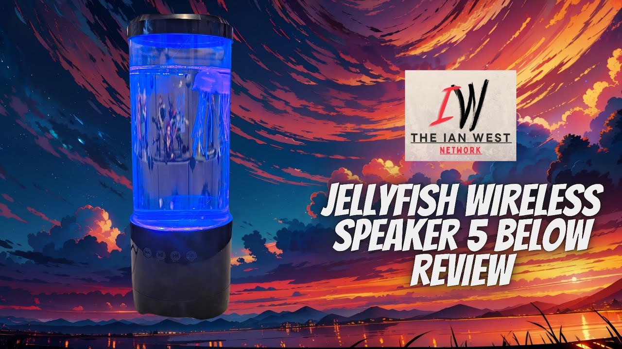 Jellyfish Wireless speaker 5 below review - YouTube