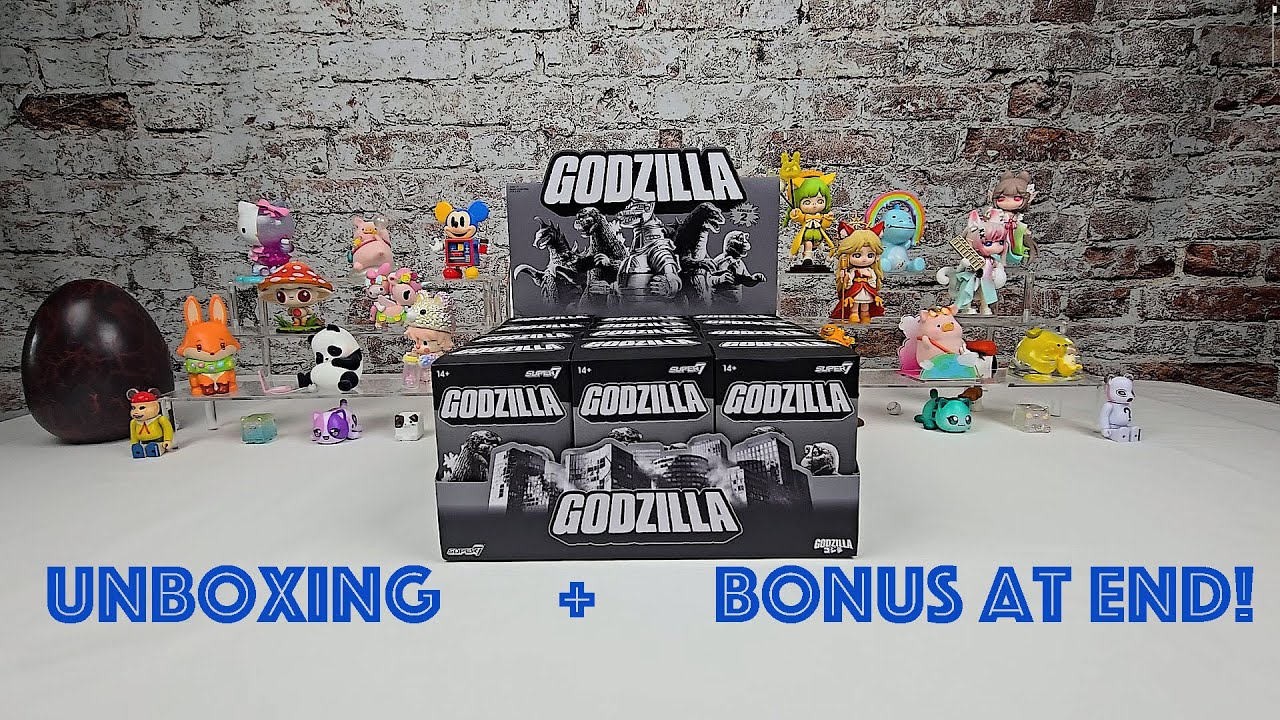 Unboxing Godzilla Blind Boxes!! GODZILLA! - YouTube