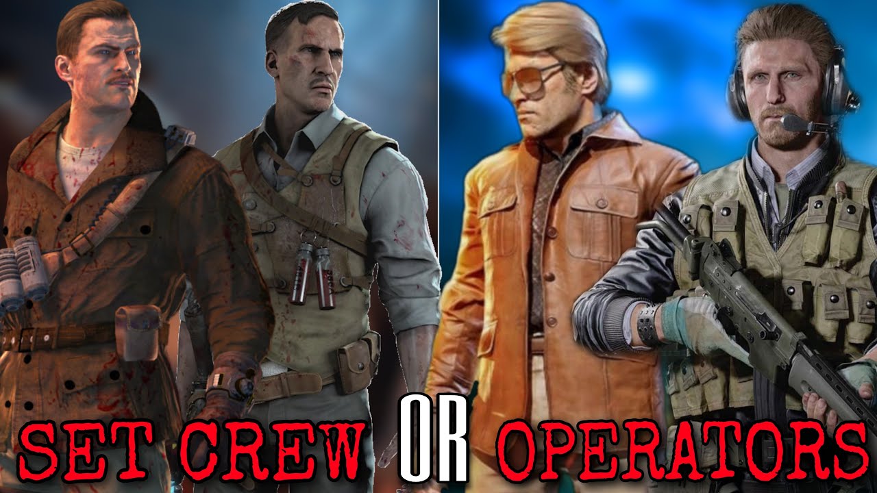 OPERATORS or a SET CREW - Which Is Better For Call of Duty Zombies ...