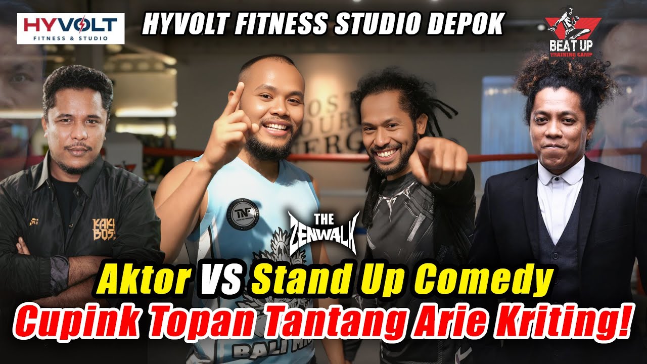 Cupink Topan Tantang Stand Up Comedian! Arie Kriting, Mamat Alkatiri ...