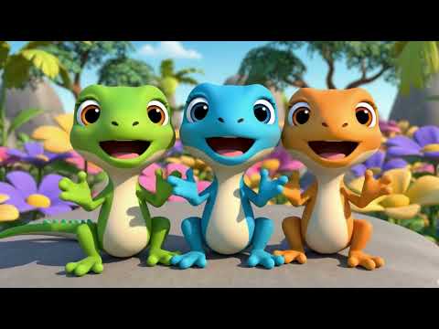 Çocuklar İçin Sürüngen Hayvanlar 🐍 | Yılan, Kaplumbağa, Kertenkele Öğreniyoruz