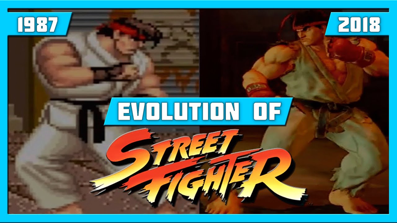 EVOLUTION OF STREET FIGHTER GAMES (1987-2018) - YouTube
