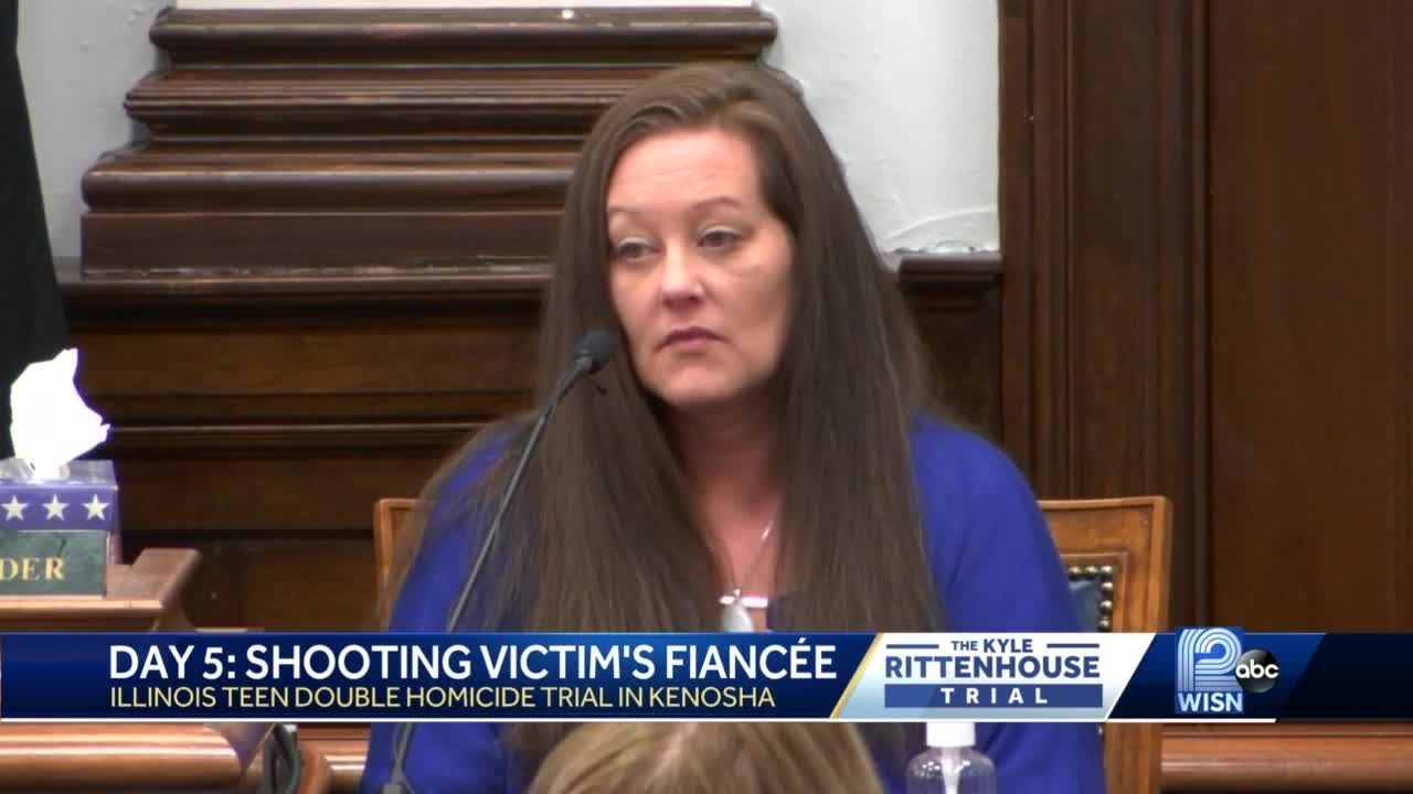 'I can't get that image out of my head,' Rosenbaum's fiancée testifies ...