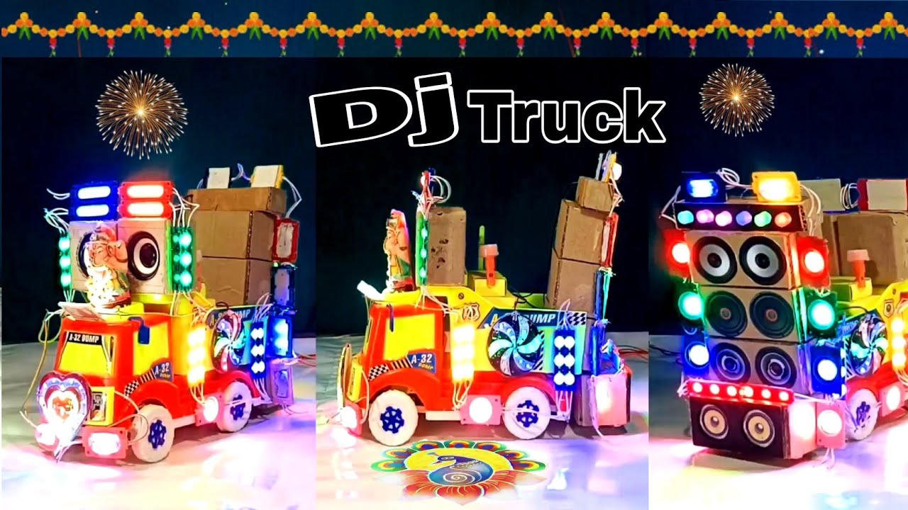 mini mobile dj truck | dj juloos | dj new project | How to make dj gadi ...