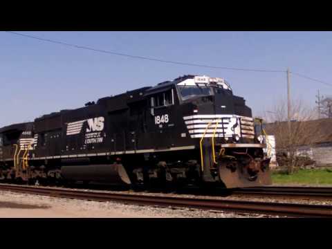 NS 21Z @ LAPORTE, IN 5 12 20 NS 1848 NS 4242 NS 6973 - YouTube