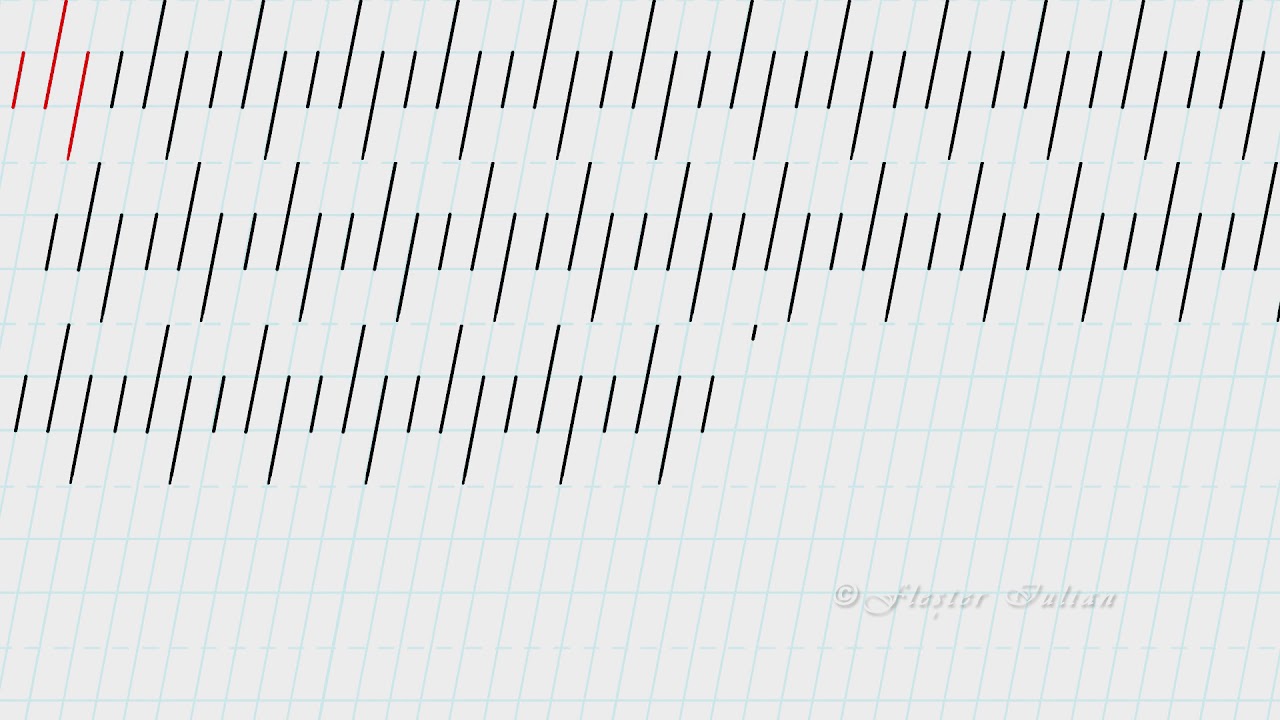 Learn to draw lines for kids - YouTube