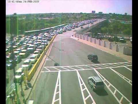 US Mexico Border at Laredo TX - 3/2/2009 - YouTube