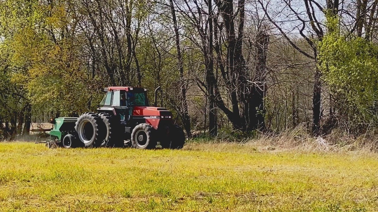 How I Planted my first Hay Field! - YouTube