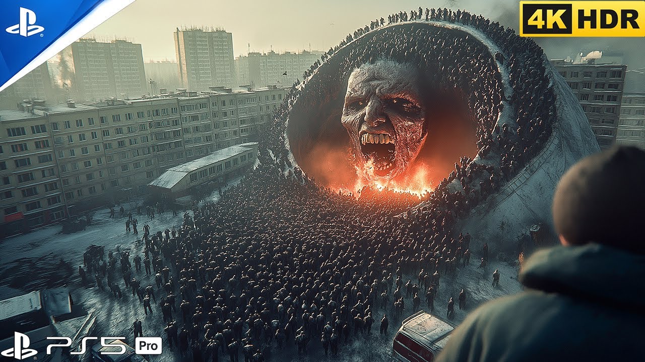 THE FEAR OF ZOMBIES LOOKS SCARY (PS5 PRO) Realistic ULTRA Graphics (4K ...