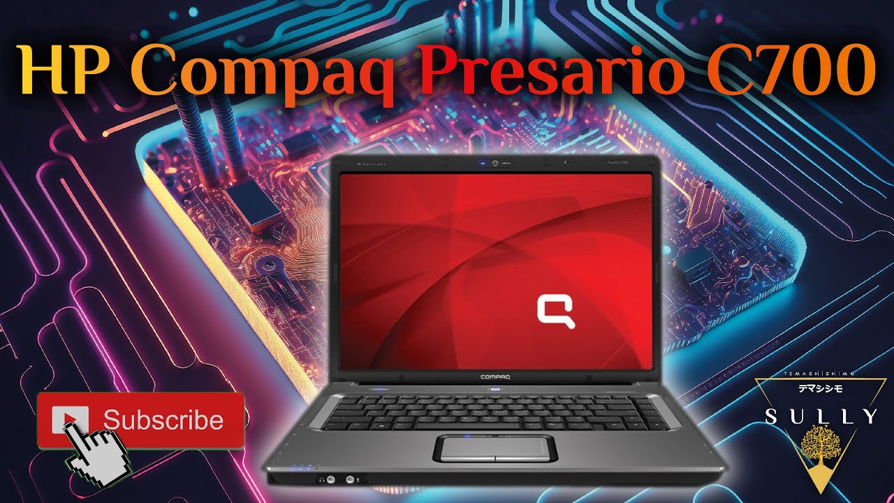 Démonter un HP Compaq presario C700 - YouTube