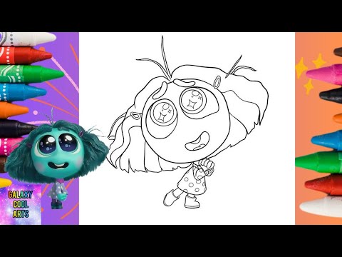 Inside Out 2 Envy Coloring Pages #art #drawing #envy - YouTube