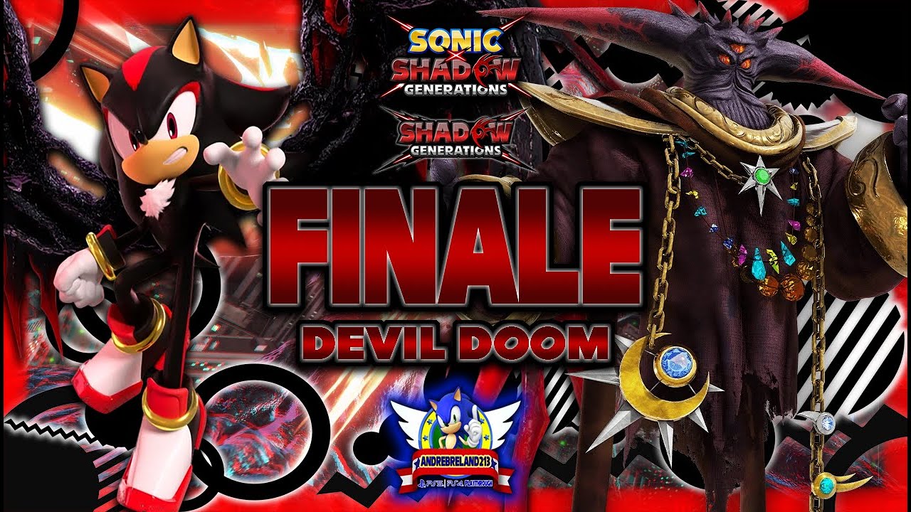 Sonic X Shadow Generations PS5 (1080p60fps) - FINALE Devil Doom - YouTube