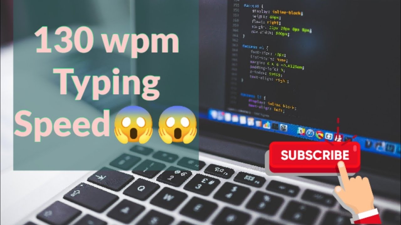 Fast Touch Typing Test • Fastest Typing Speed • Typing Speed 130 wpm ...