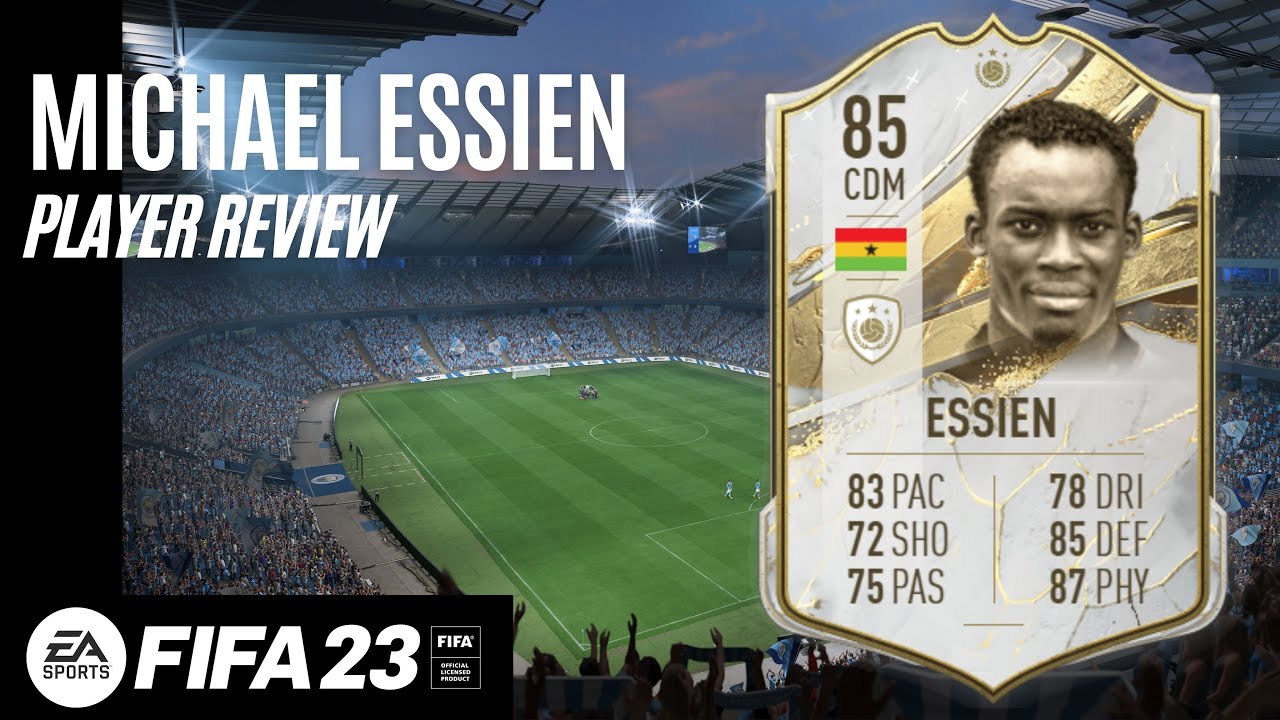 Fifa 23 Michael Essien 85 Base Icon Player Review I Fifa 23 Ultimate