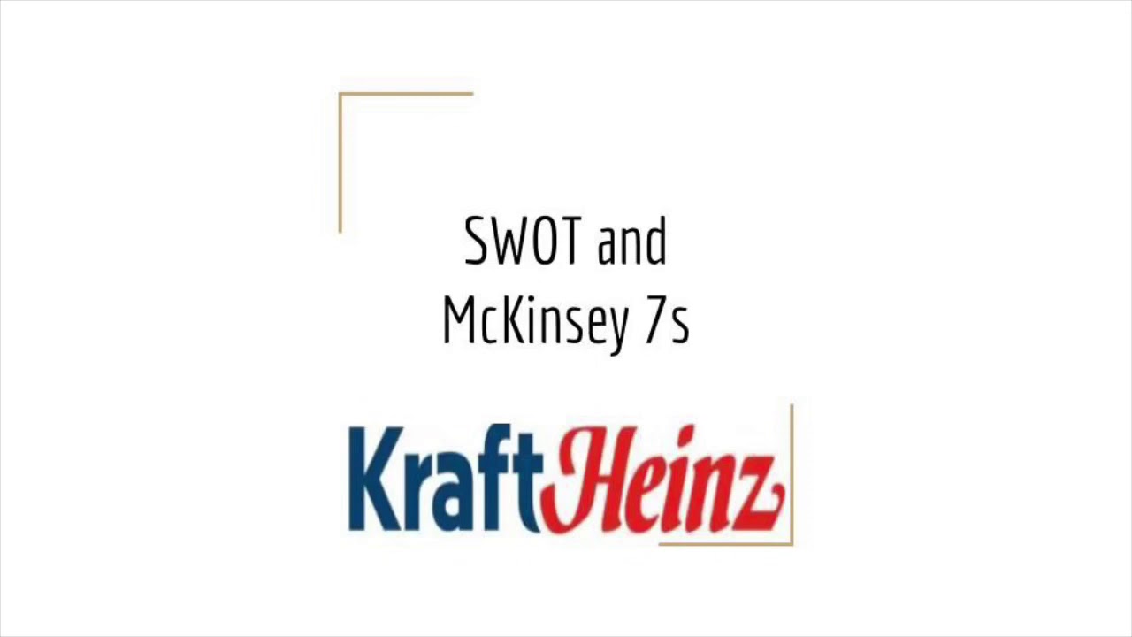 SWOT and McKinsey 7s - YouTube