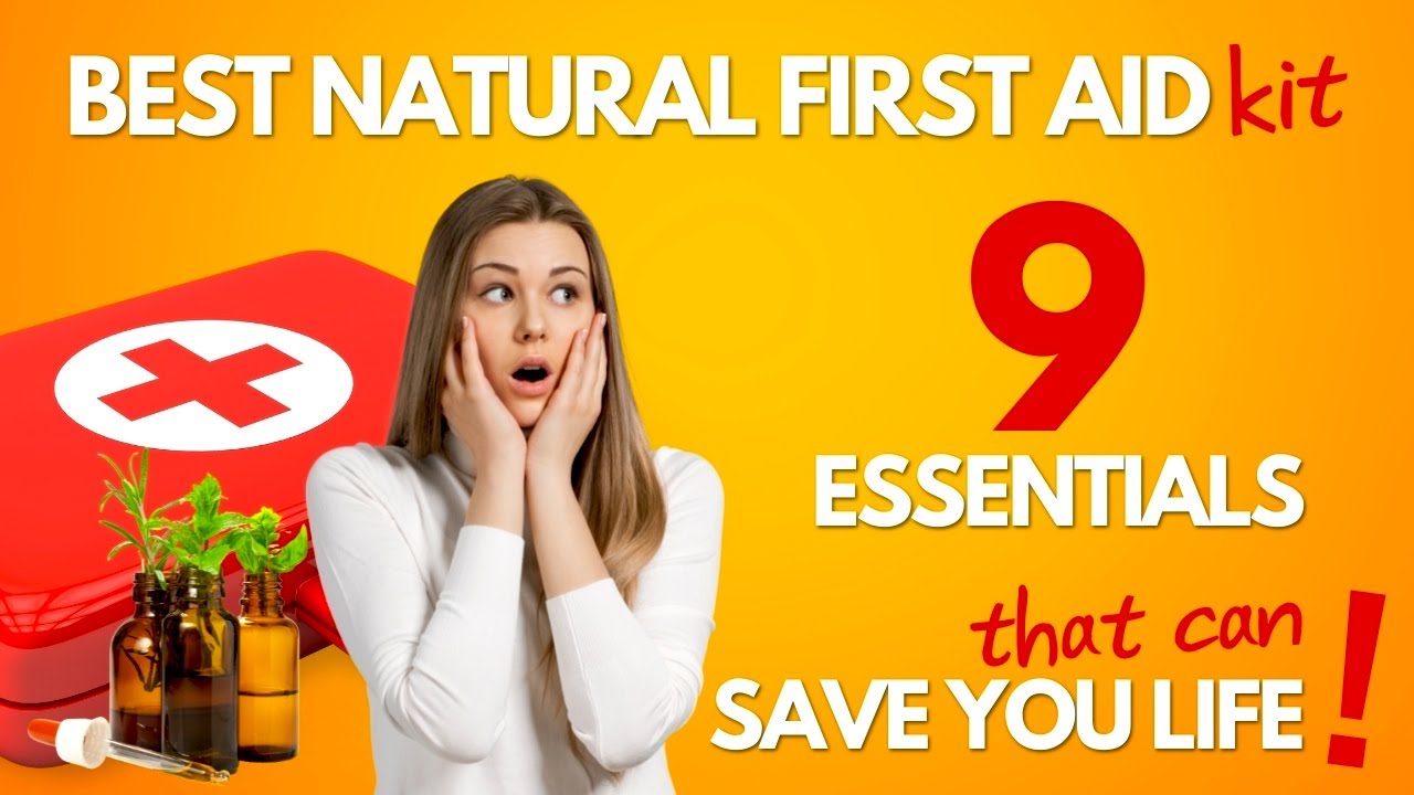 The Best Natural First Aid Kit That Can Save Your Life - YouTube