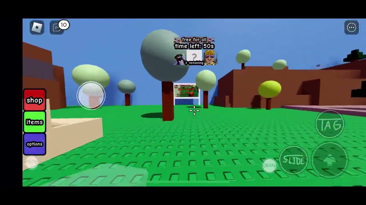 Roblox tag Game - YouTube