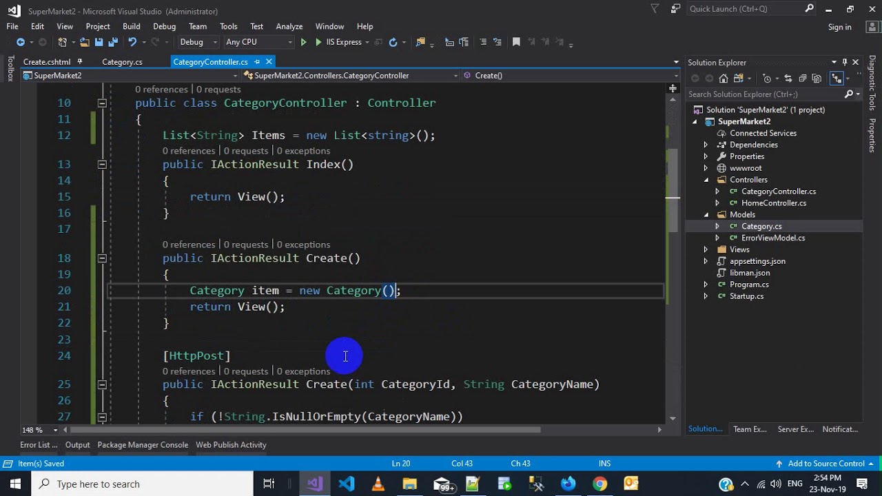 Aspnet Core Send Data From Controller To View Model ارسال البيانات بين Youtube