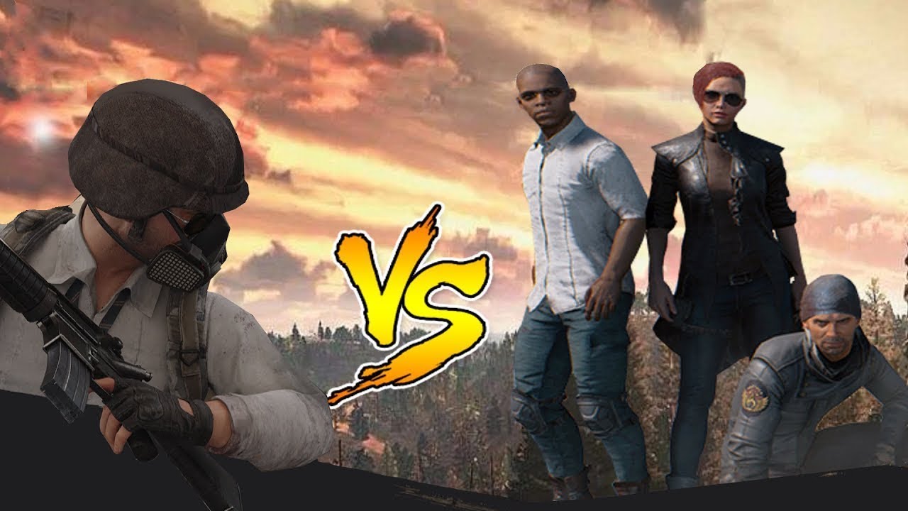 Один в 3 в PUBG @Ty3_KpecTu_YT - YouTube