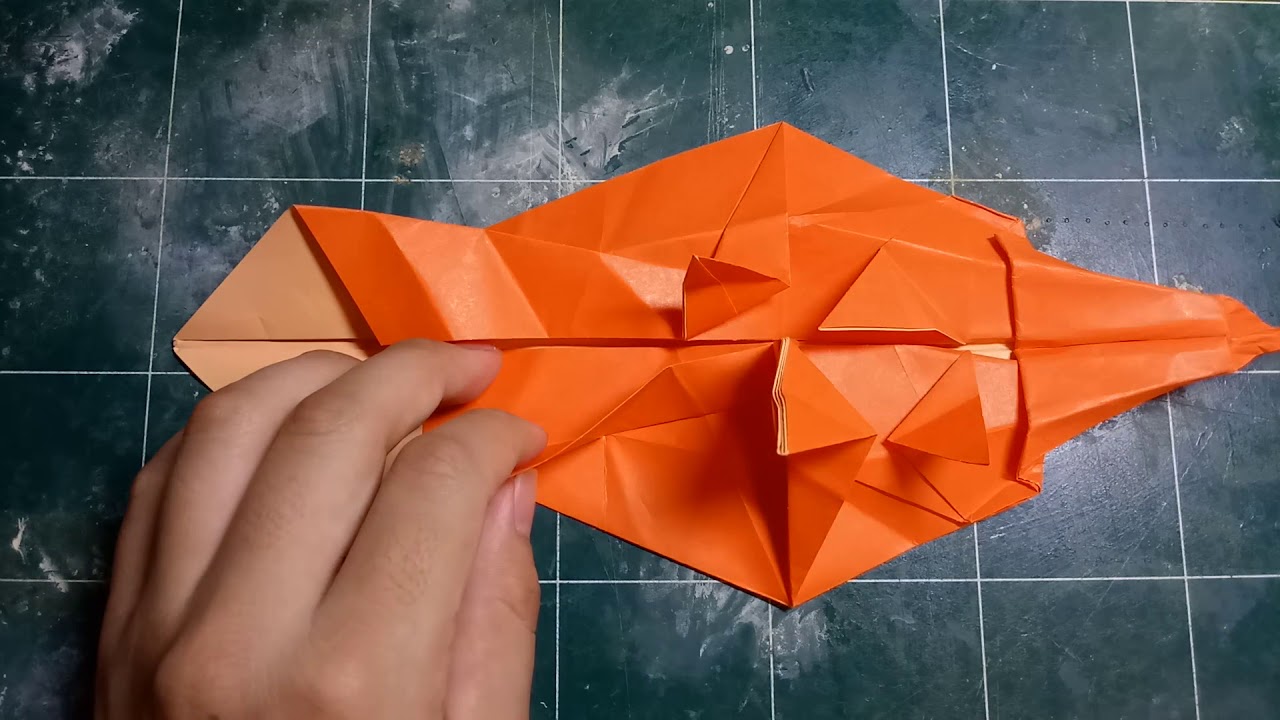 모사사우루스 접기(Mosasaurus Origami) - YouTube
