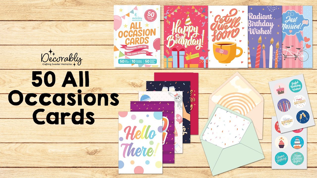🌟 Elevate Every Celebration with Our Ultimate Greeting Card Assortment ...