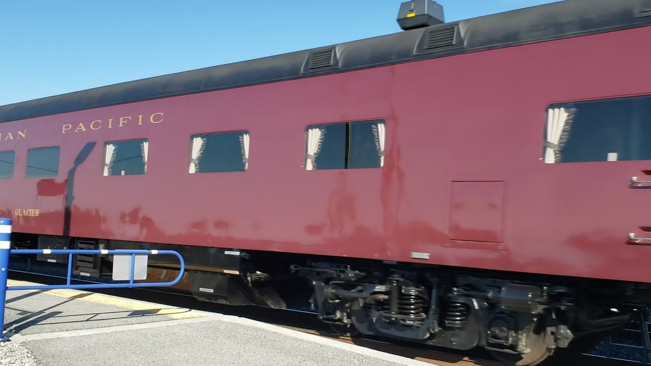 TRAINS Royal Canadian Pacific Vintage Executive Passenger Special at Du ...
