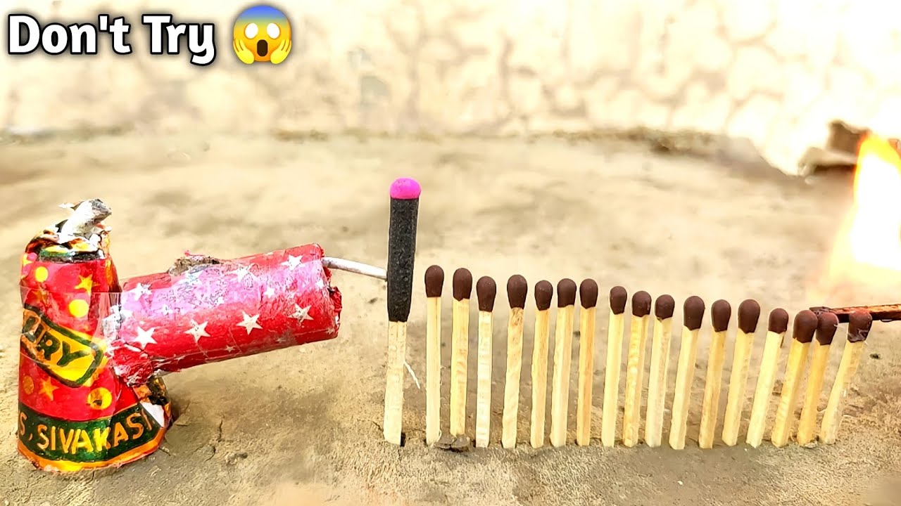 Chitput wala Anar 🚀 Amazing Cracker experiment 😜|| Diwali cracker ...