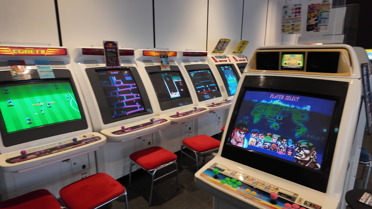 Ginza luxury hotel Arcade Game center (held for a limited time) - YouTube