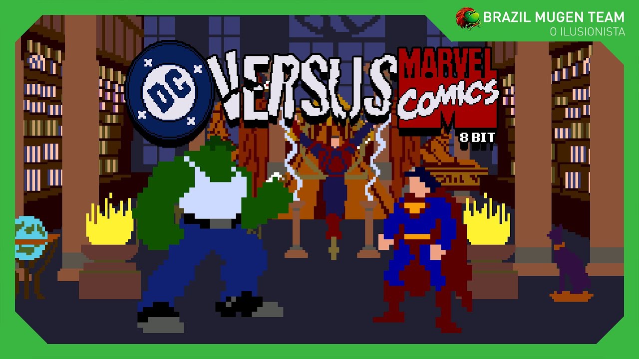 DC VS MARVEL 8bit fan game - YouTube