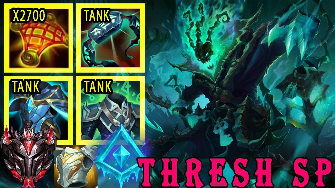 Wild Rift China - AUTO Q=2s THRESH SP MAX COOLDOWN FULL OF DISCOMFORT ...