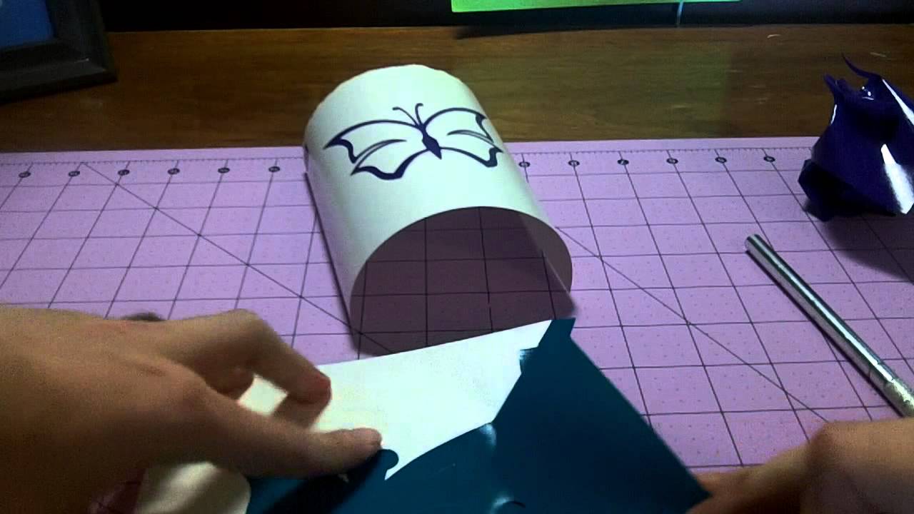 Layering Vinyl with Silhouette Cameo Designer Edition - YouTube