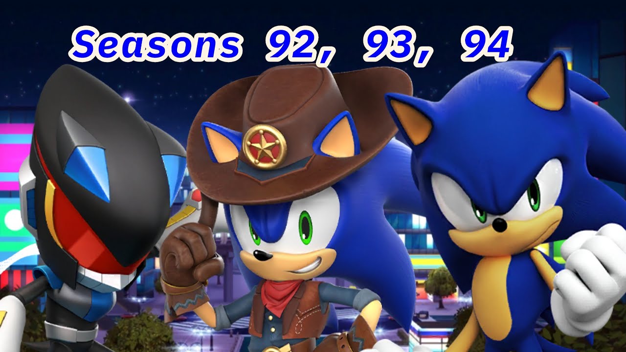Sonic Forces Speed Battle - Phantom Rider, Sheriff Sonic and Modern ...