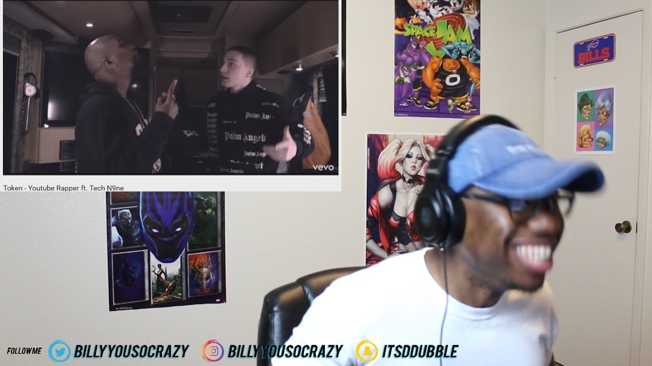 Token - Youtube Rapper ft. Tech N9ne REACTION! HES FAR FROM A YOUTUBE ...