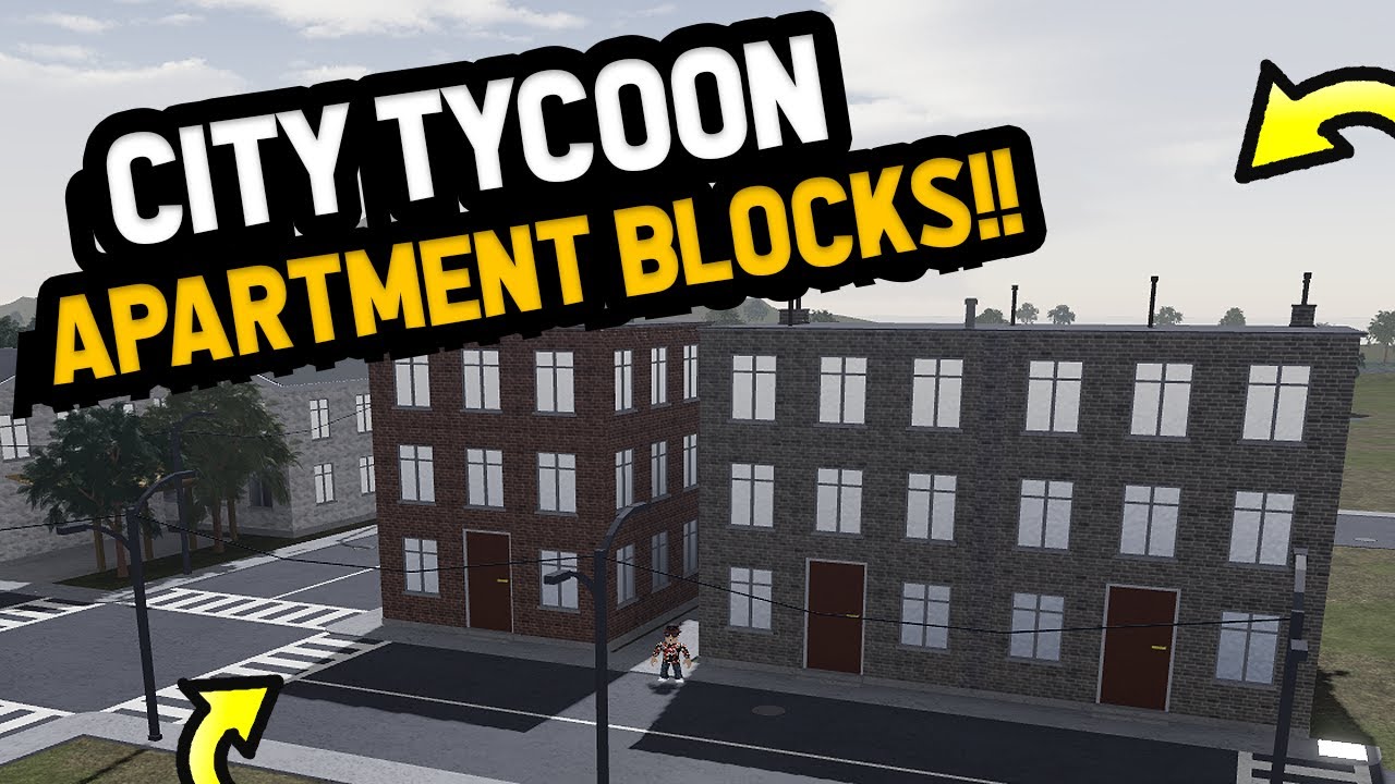 Building APARTMENT BLOCKS in My City in Roblox City Tycoon!! 👀 - YouTube