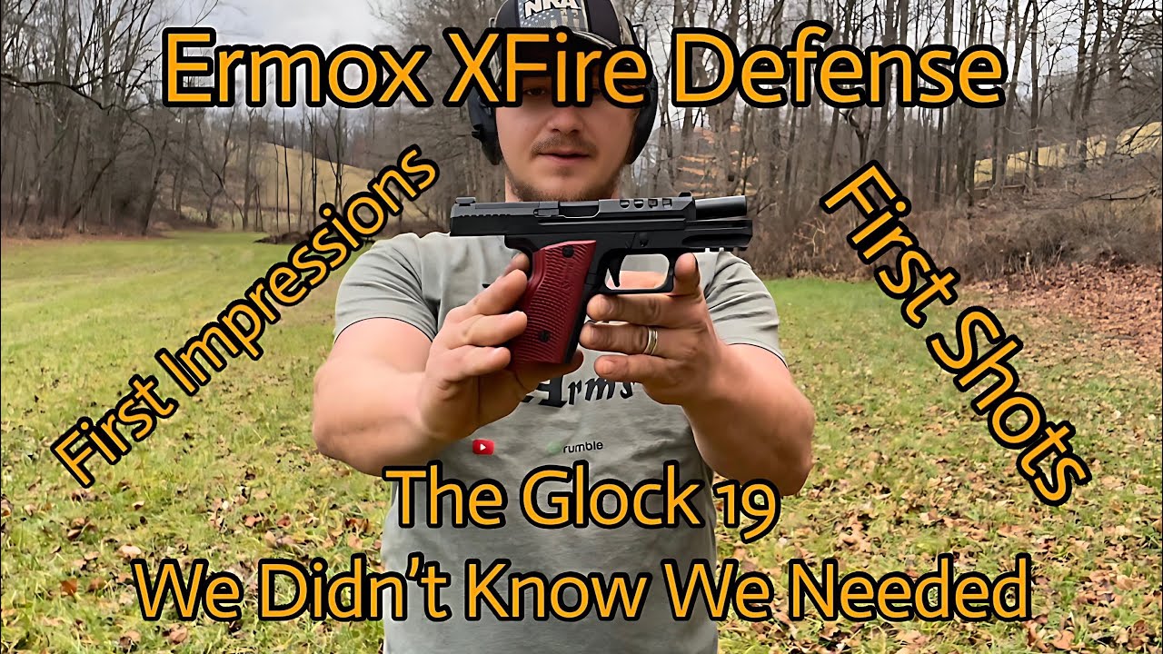 Ermox XFire Defense Unboxing and First Shots Review, Mag Testing # ...