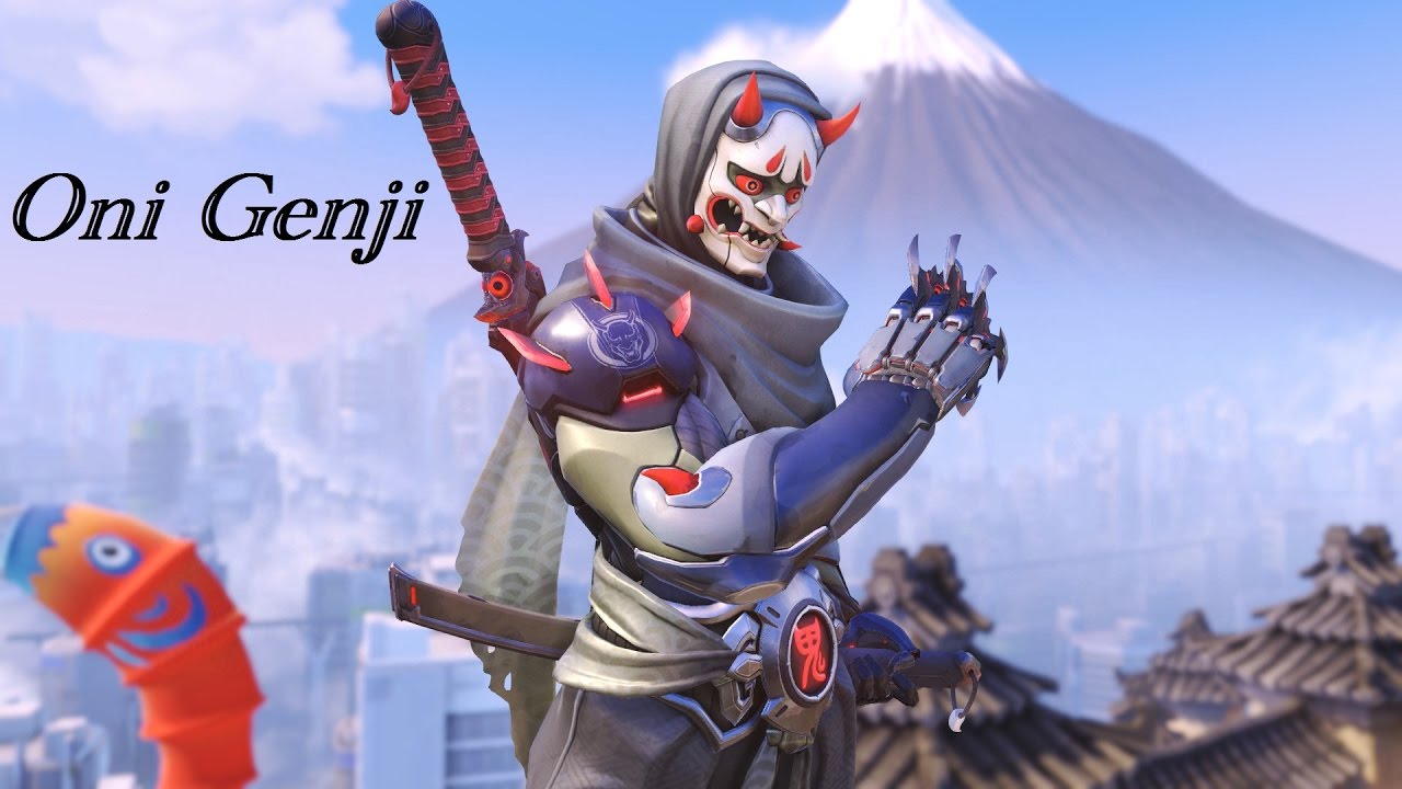 Oni Genji Ps4 OVERWATCH - YouTube