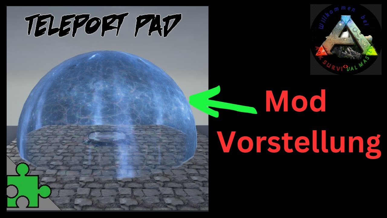 ARK Teleporter Mod - Teleport Pad | ARK Mods | ASM - YouTube